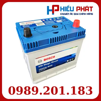 Báo Giá Bình Ắc Quy Bosch EFB Q-85/95D23L 12V 65Ah